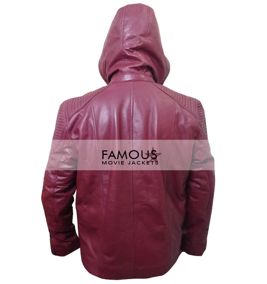 Arrow Season 3 Colton Haynes (Roy Harper) Red Leather Costume