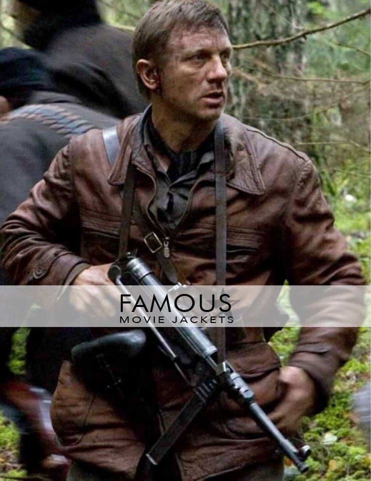 Defiance Movie Daniel Craig (Tuvia Bielski) Jacket Defiance Movie Daniel Craig (Tuvia Bielski) Jacket
