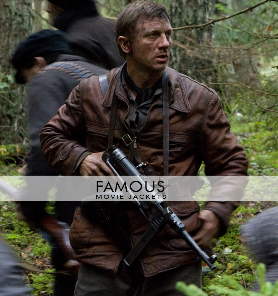 Defiance Movie Daniel Craig (Tuvia Bielski) Jacket