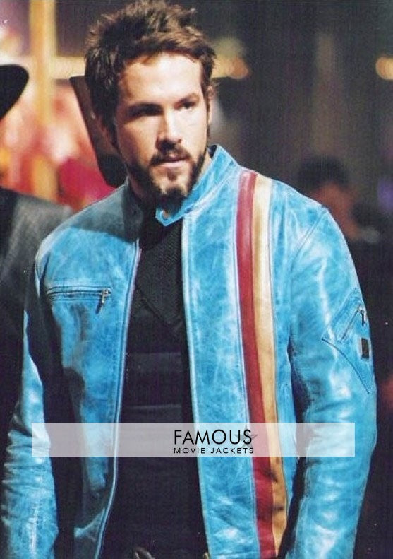 Blade Trinity Ryan Reynolds Blue Jacket