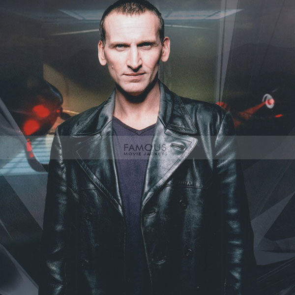 Christopher Eccleston Doctor Who Leather Coat