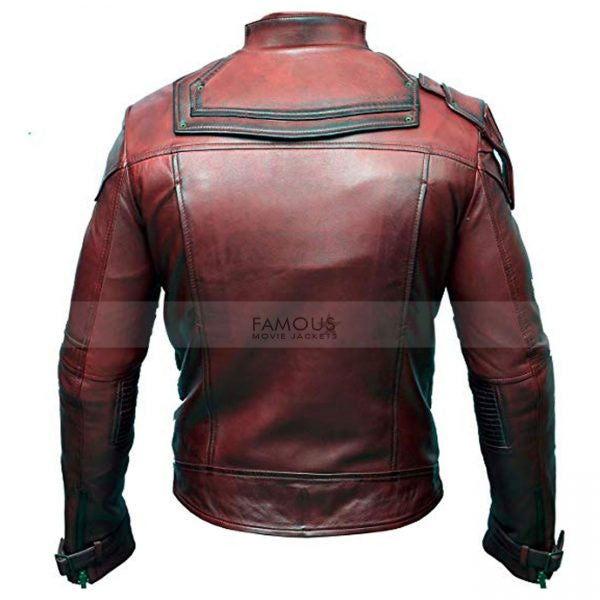 Guardians Of The Galaxy 2 Star Lord Leather Jacket