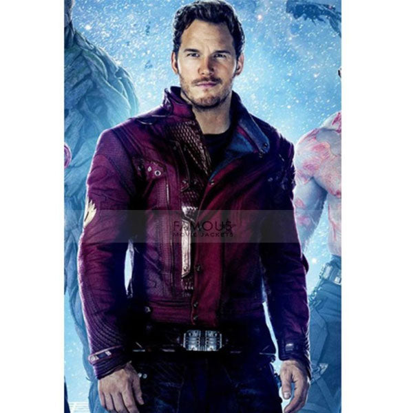 Guardians Of The Galaxy 2 Star Lord Leather Jacket