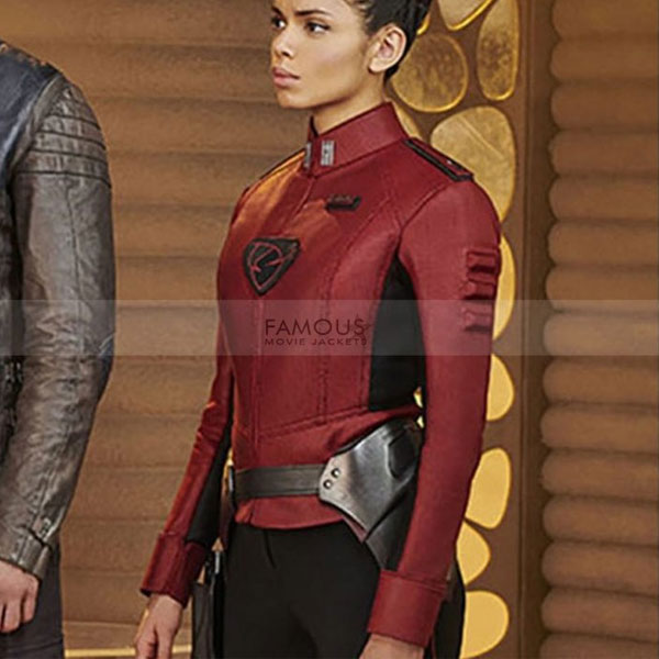 Krypton Lyta-Zod Georgina Campbell Jacket Costume