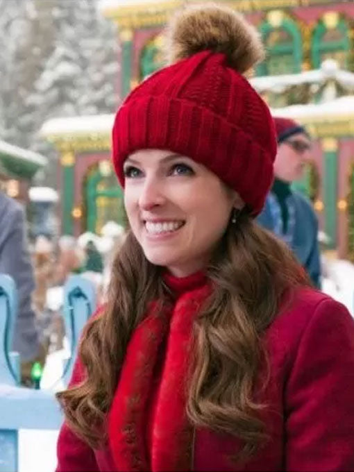 Anna Kendrick Noelle Red Jacket