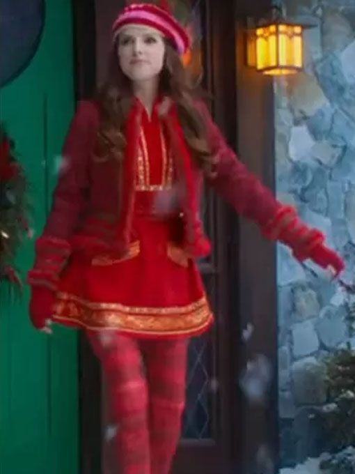 Anna Kendrick Noelle Red Jacket