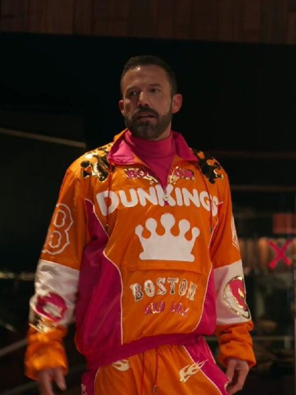 Ben Affleck Super Bowl Dunkin Donuts Jacket